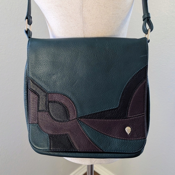 Helen Kaminski | Bags | Helen Kaminski Bridgette Combo Green And Brown ...